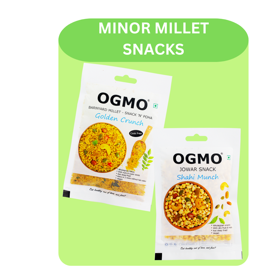 OGMO Foods | Millet-Based Breakfast, Snacks, Health Drinks & More